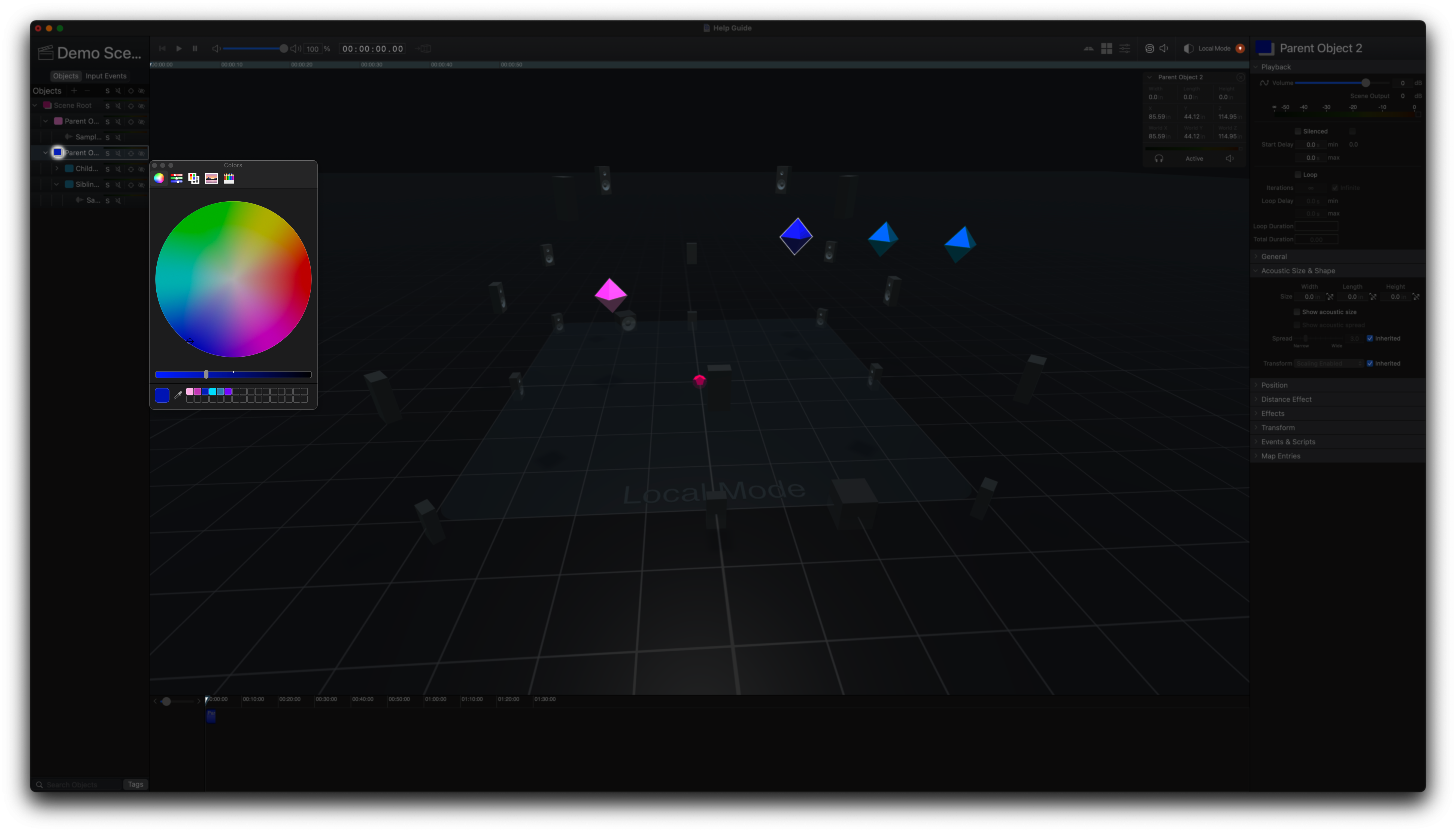Applying Color To Objects Support