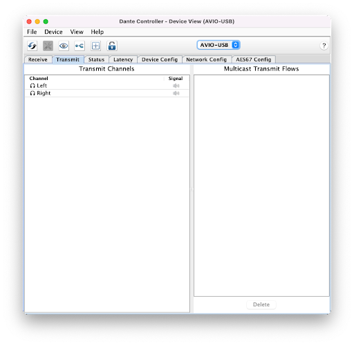 AES67 Input Streaming – Support
