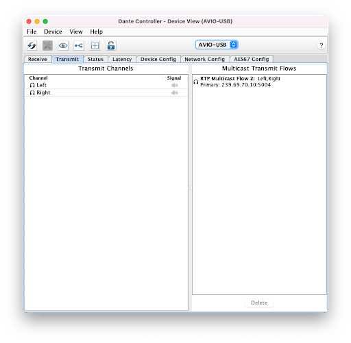 AES67 Input Streaming – Support